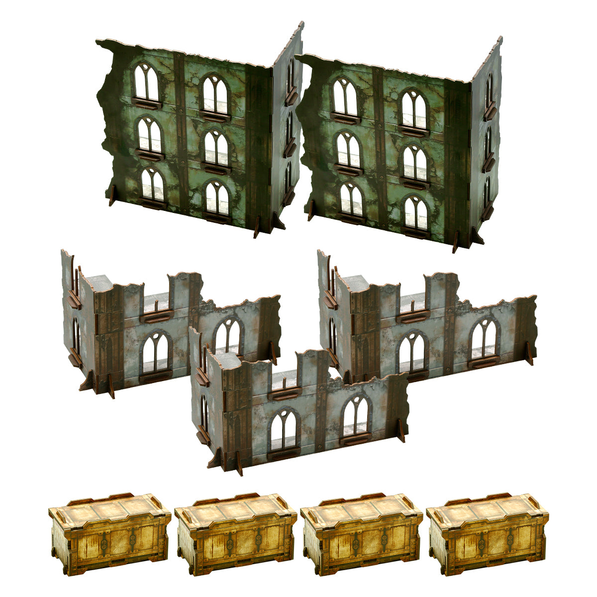 15PCS Battlezone Creation Kit-WH40K Tabletop Wargame Terrain — Jucoci